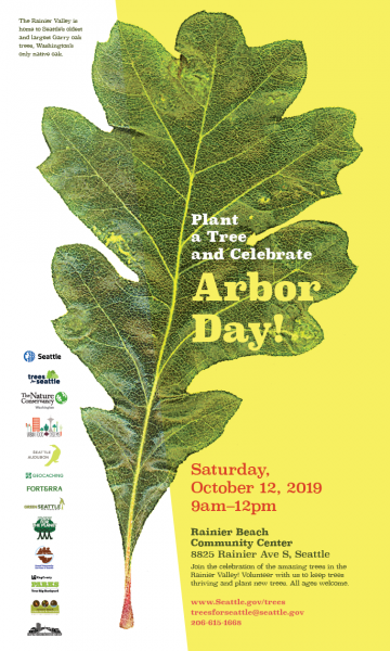 Arbor Day Poster Design – Blank Space